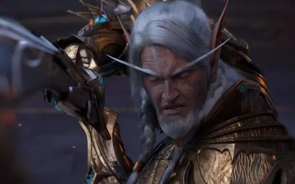 WoW Midnight: Night Elf 4K Ultra HD Wallpaper