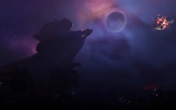 Ashes of Creation — 2K Quad HD Wallpaper: Eclipse Over Shadowspire