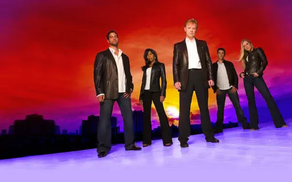CSI: Miami - 2K Quad HD Wallpaper: Sunset Forensics