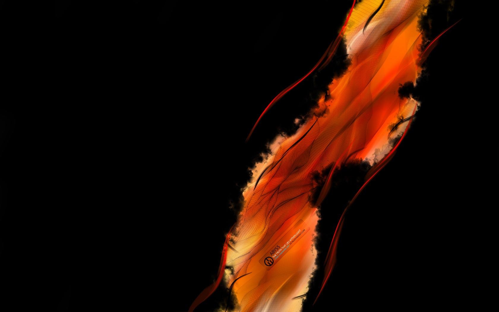 Vivid Red Abstract: HD Wallpaper of Dynamic Patterns