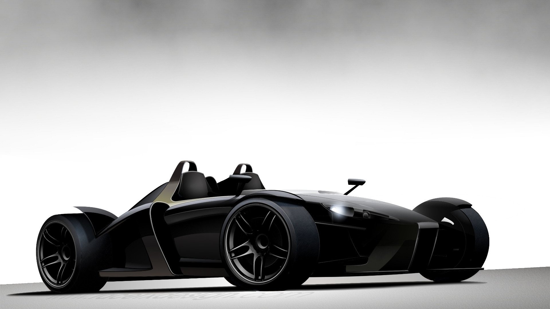 Sleek Black Sports Car HD Wallpaper - Ultimate Vehicle Showpiece