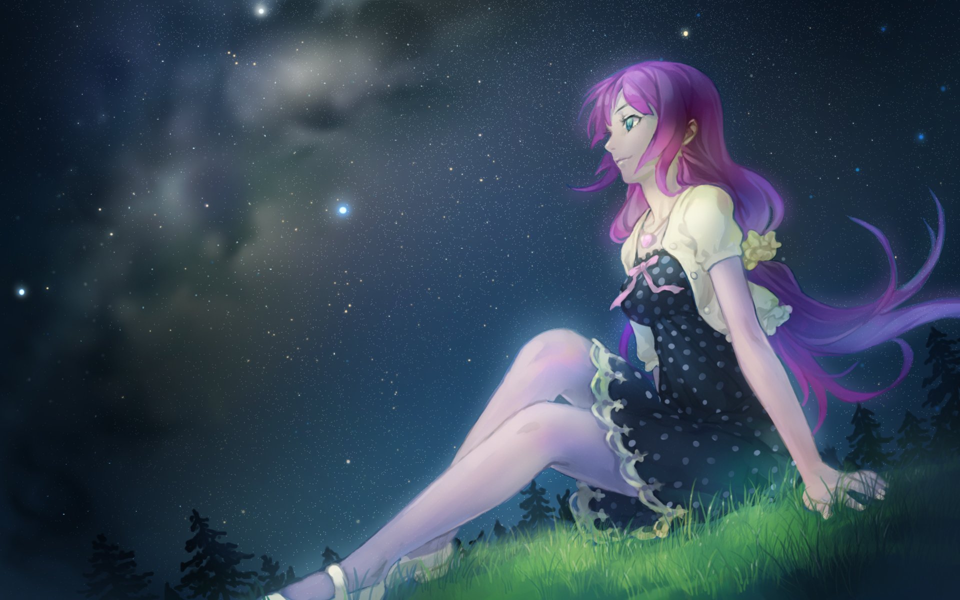 Starlit Dreams: Hitagi Senjōgahara HD Wallpaper | 1920x1200 | Wallpaper ...