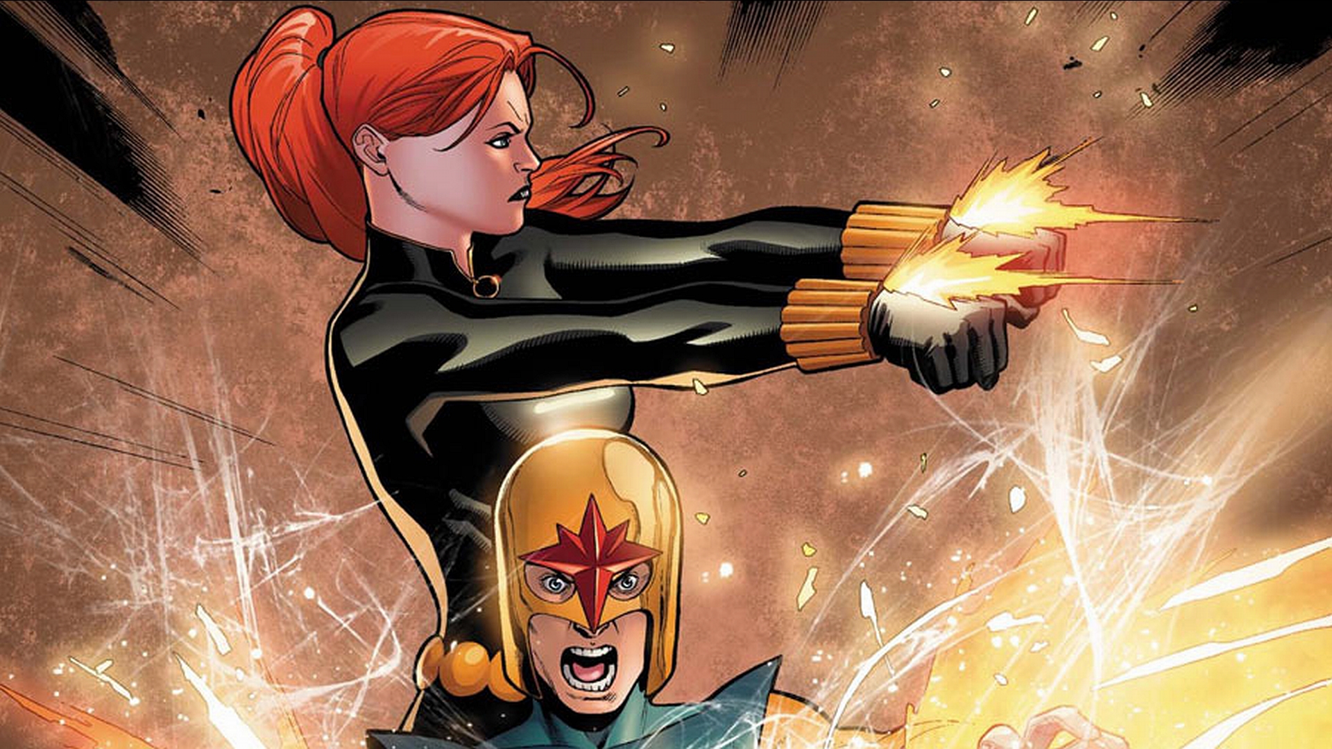 Download Comic Marvel Adventures HD Wallpaper