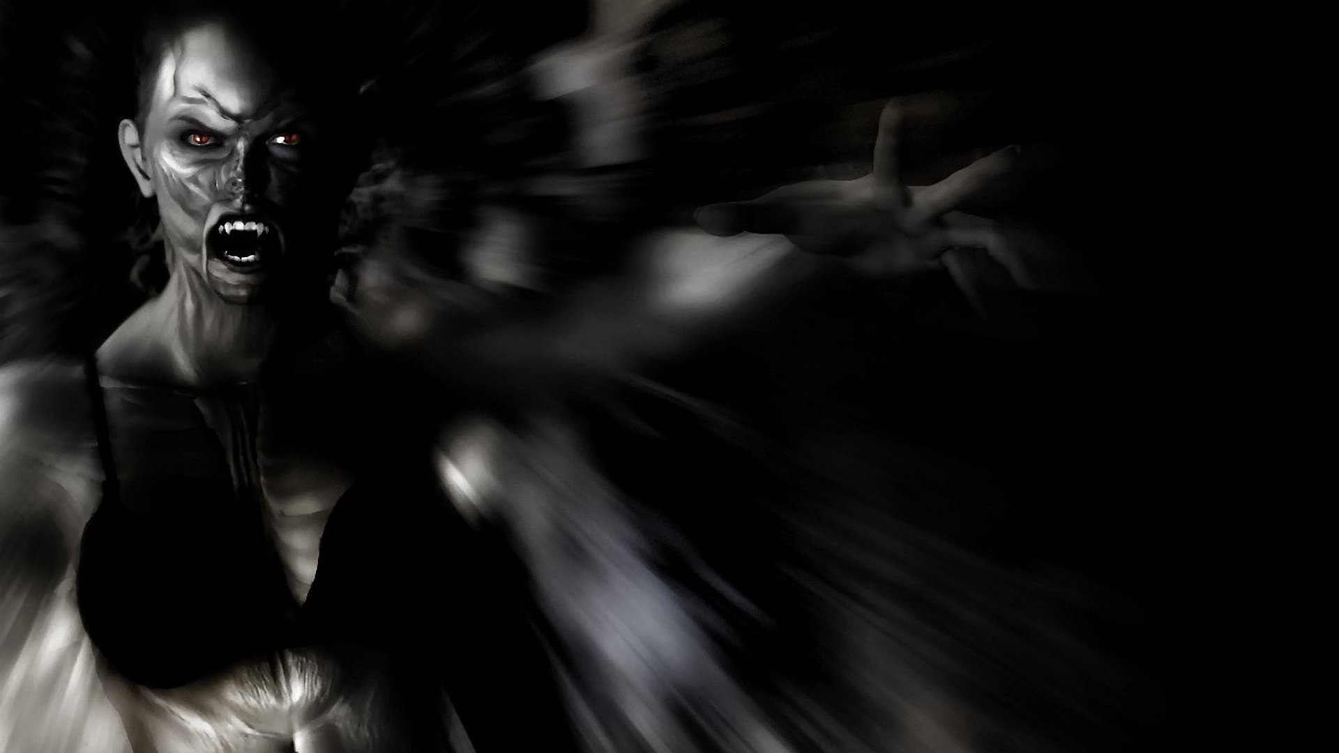 Download Dark Woman HD Wallpaper