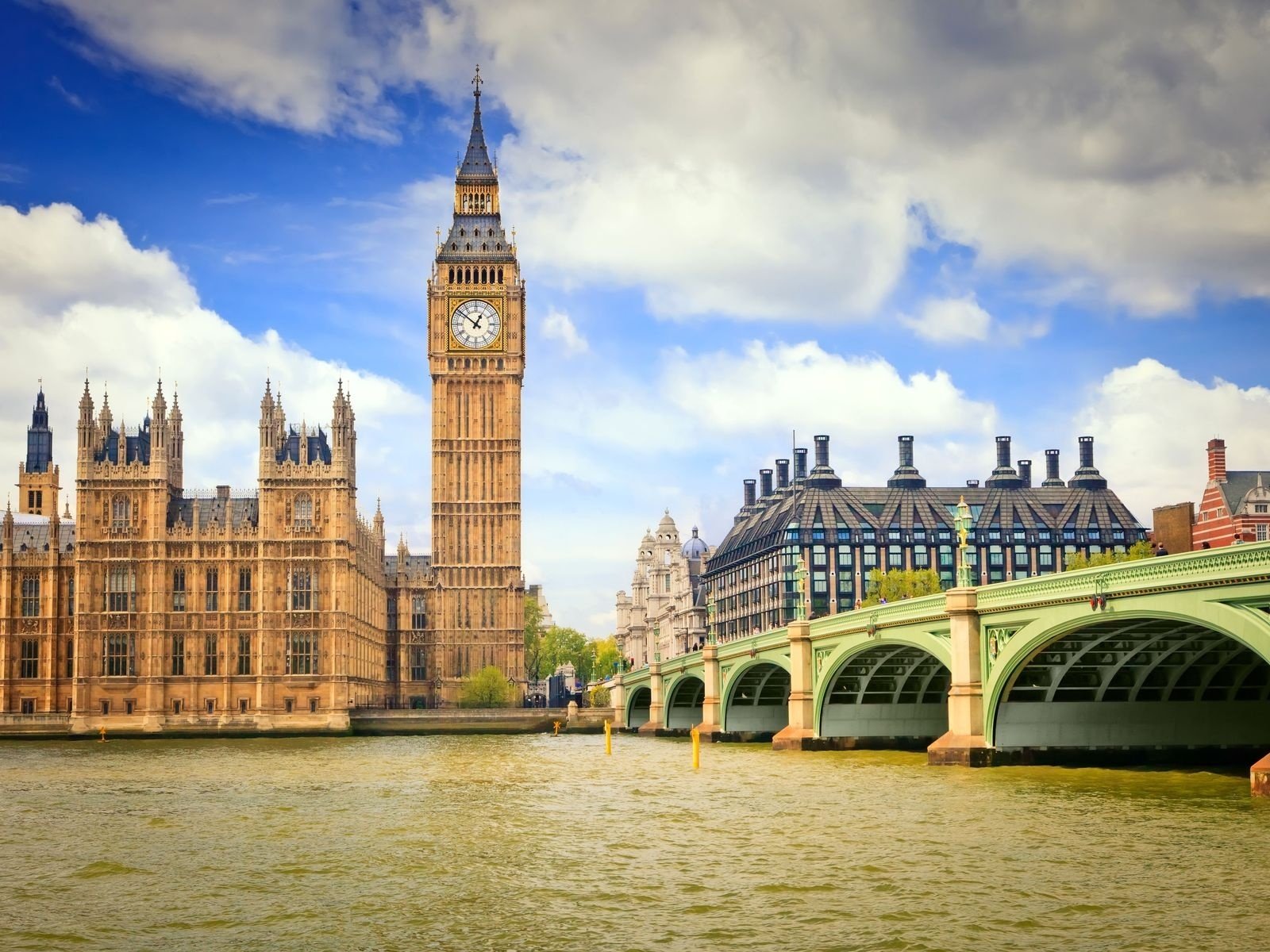 Majestic Big Ben and Westminster Bridge – Iconic London HD Wallpaper ...