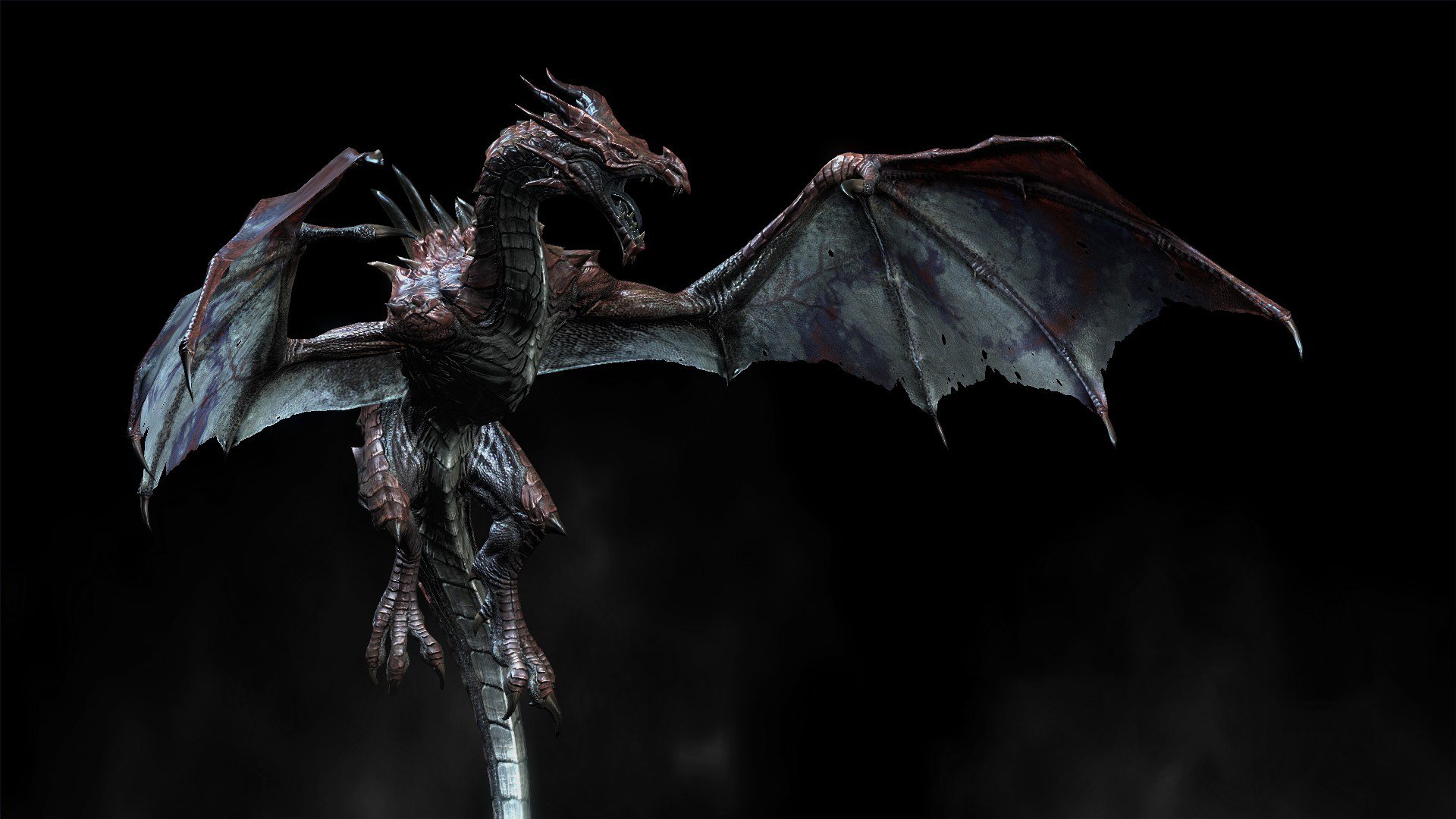 Epic Dragon from Skyrim - HD Wallpaper | 1920x1080 | Wallpaper Abyss