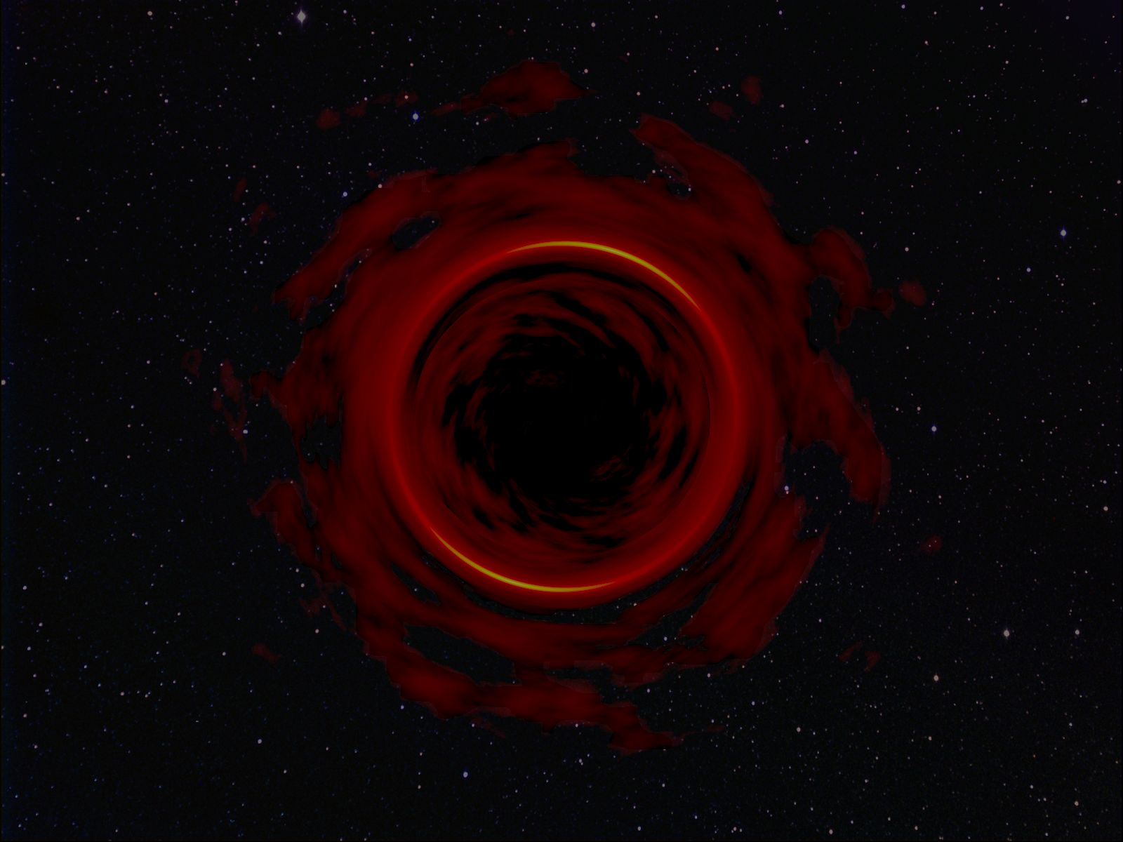 Red Wormhole by Valic