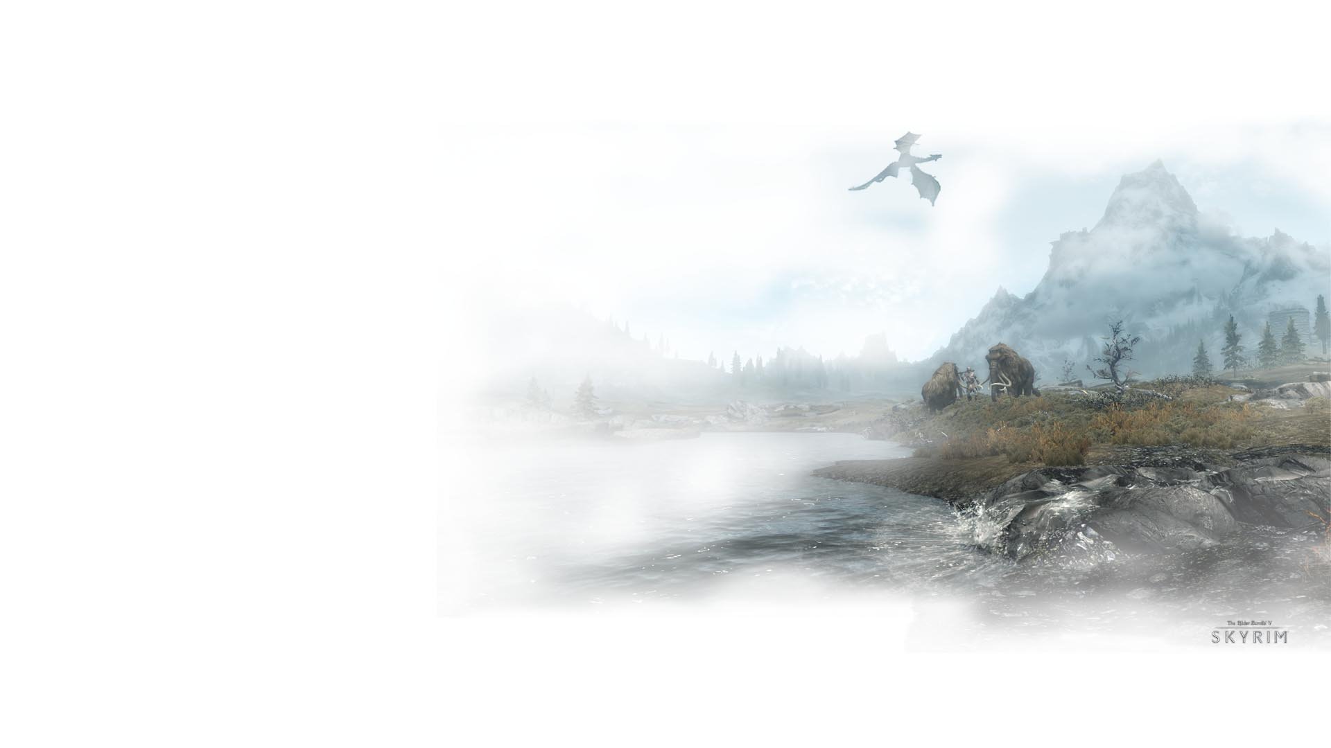 Skyrim HD Wallpaper: The Elder Scrolls V Epic Landscape by shakala ...