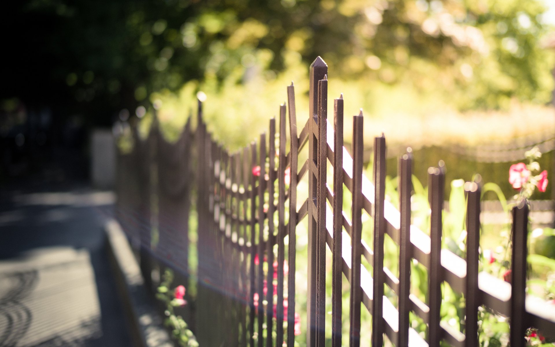 Download Man Made Fence HD Wallpaper