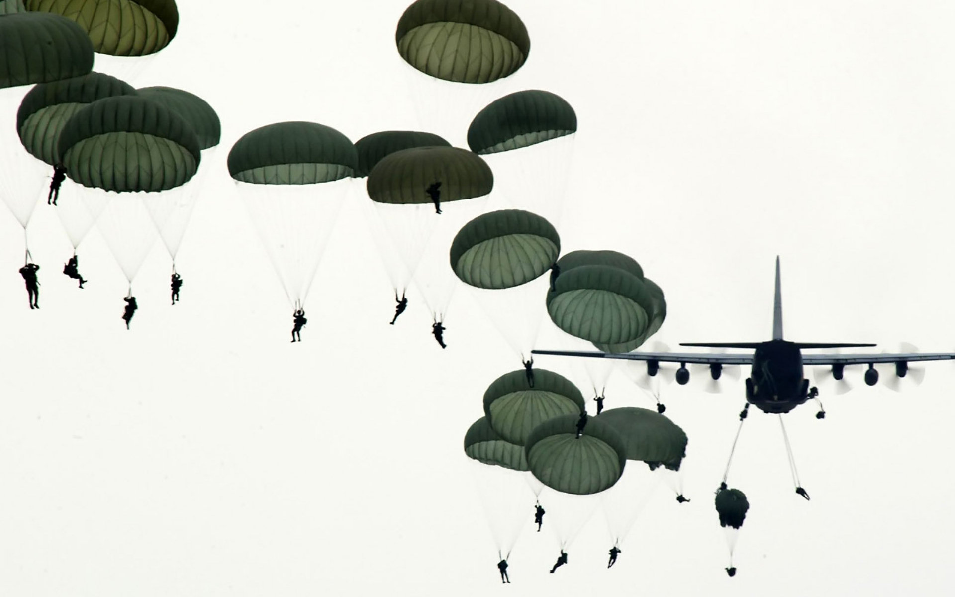 Airborne Jump Wallpaper