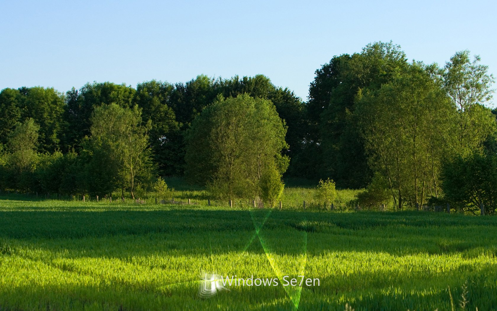 Windows 7 HD Tech Wallpaper: Nature’s Calm Meets Digital Clarity ...