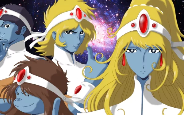Daft Punks Interstella 5555 Hd Wallpaper A Cosmic Anime Journey
