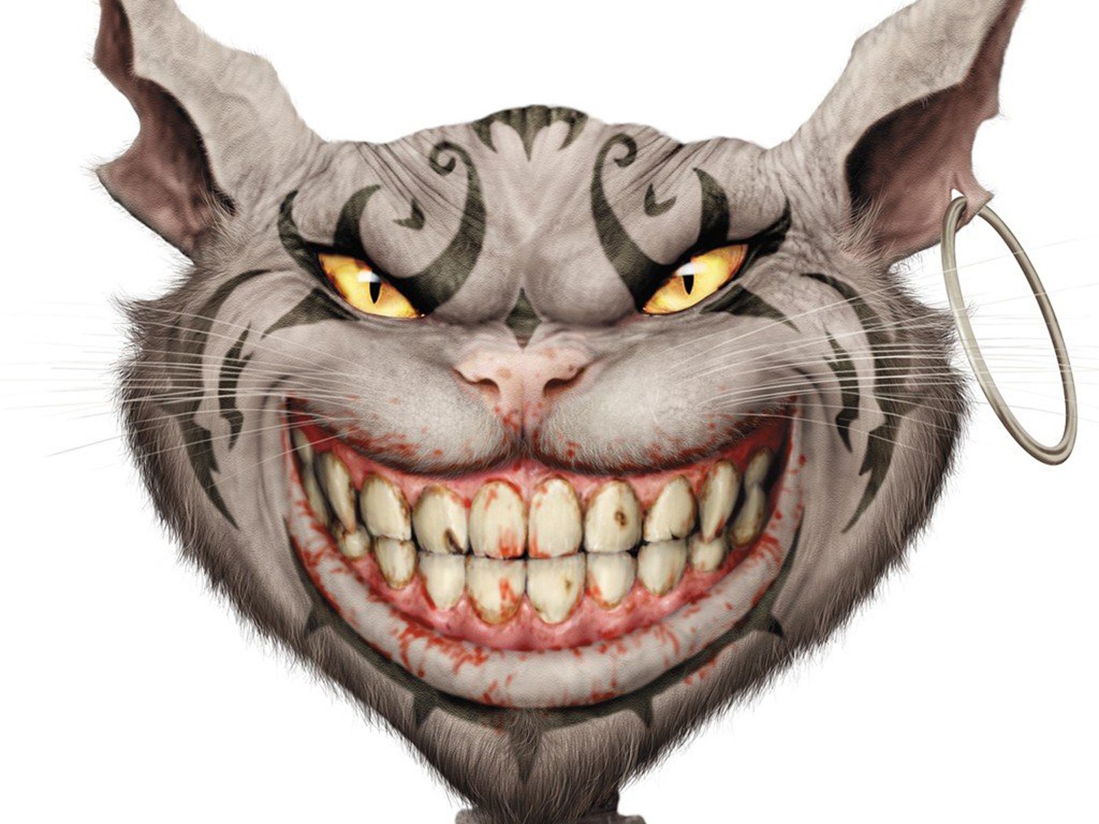 Cheshire Cat HD Wallpaper from American McGee's Alice