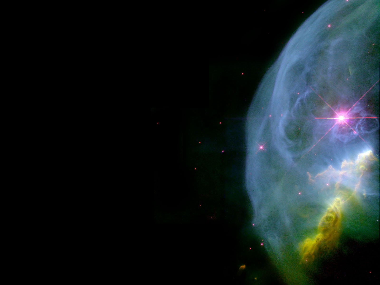 HD Wallpaper of a Cosmic Nebula: A Sci-Fi Wonder