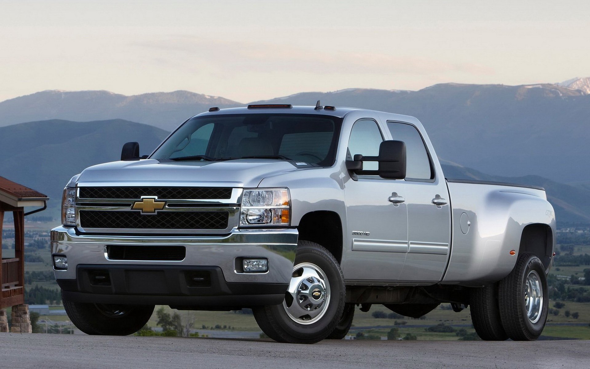 Download Car Silver Car Vehicle Chevrolet Silverado HD Wallpaper
