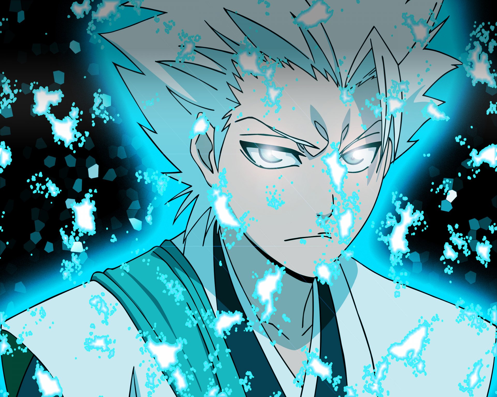 Hitsugaya Frost / Toshiro Ice Aura HD / Bleach Glacier | 2560x2048 ...
