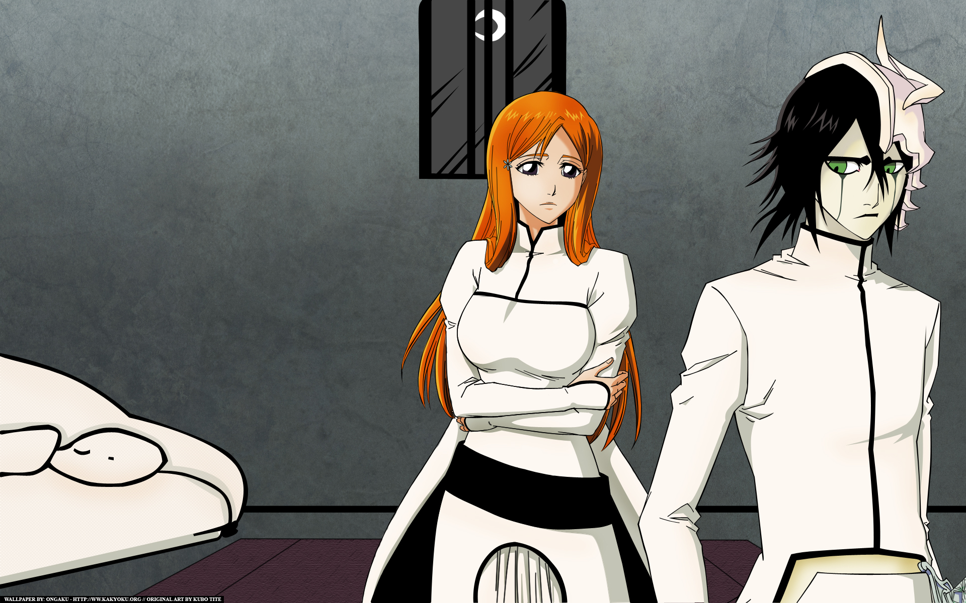 Download Ulquiorra Cifer Orihime Inoue Anime Bleach HD Wallpaper