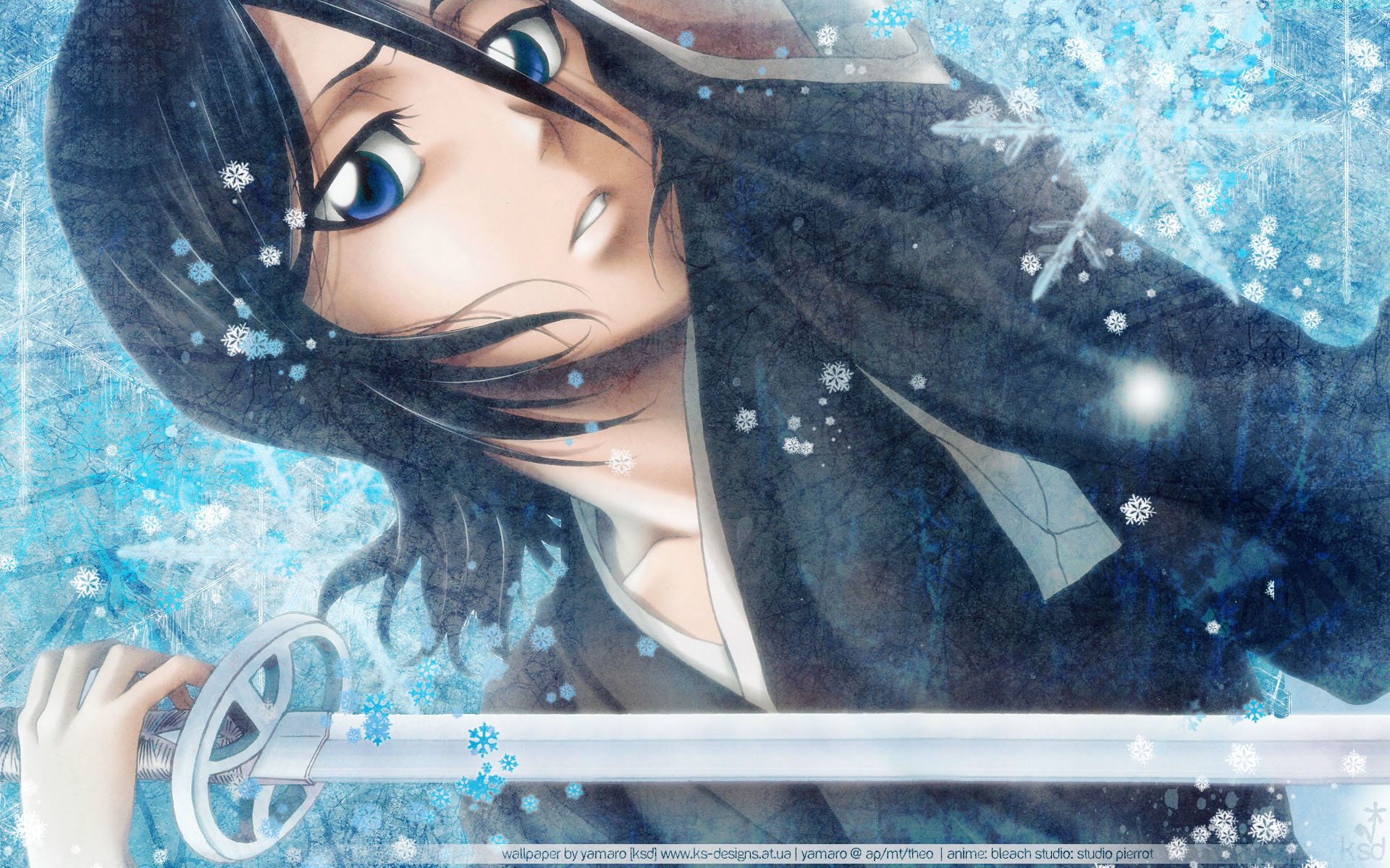 Rukia Kuchiki — Bleach HD Wallpaper: Icebound Zanpakutō | 1920x1200 ...