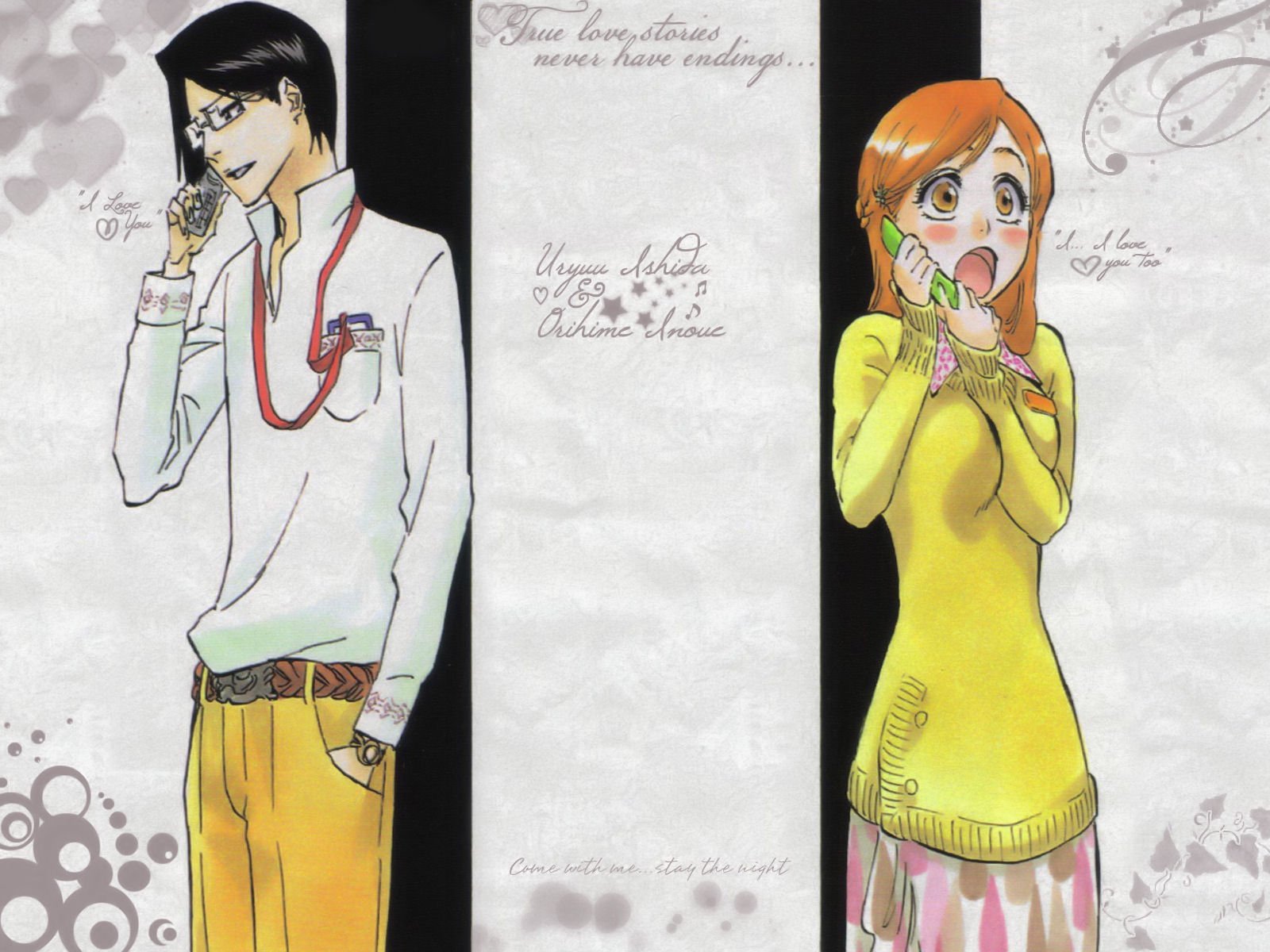 Bleach Orihime And Uryu