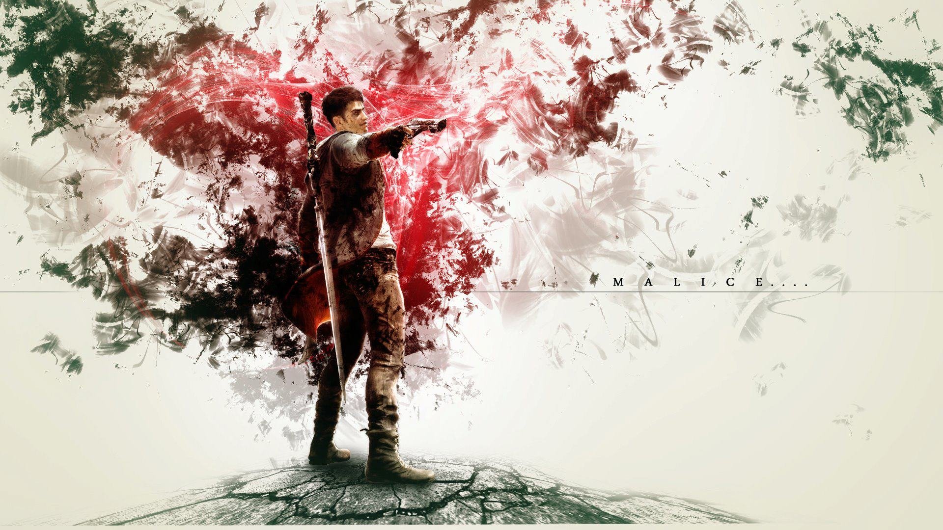 DmC: Devil May Cry HD Wallpaper - Embrace the Darkness by SyanArt