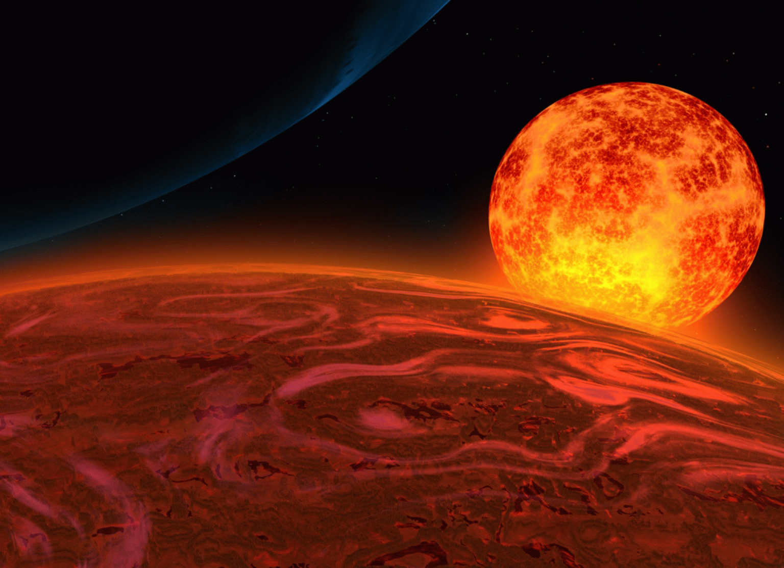 Download Sci Fi Sun Wallpaper