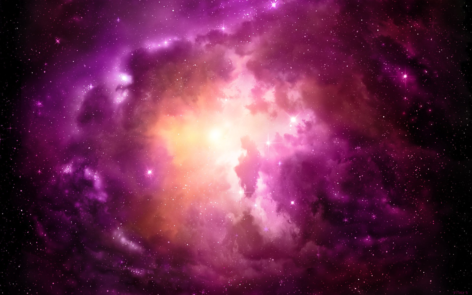 Stellar Nebula: A Sci-Fi Space Odyssey in HD