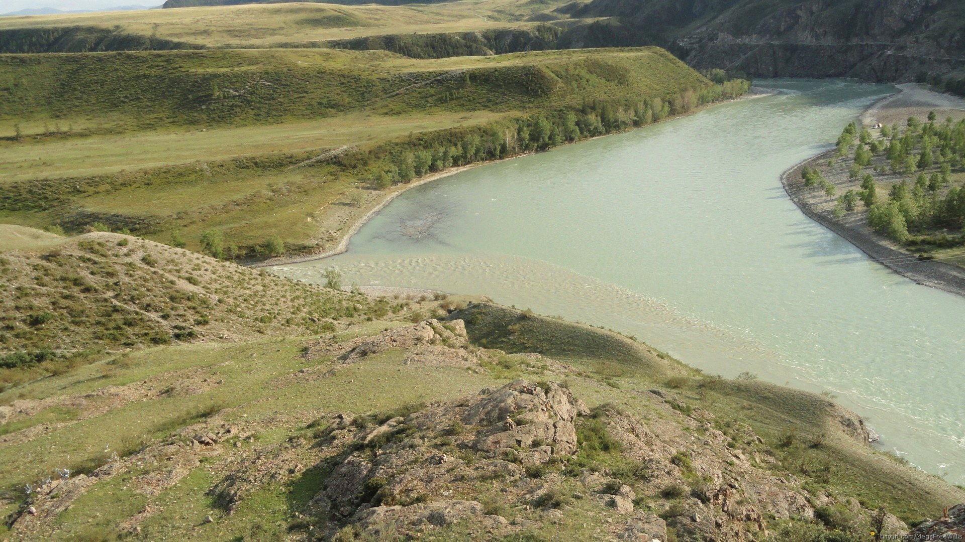 Download Water Landscape Nature River HD Wallpaper