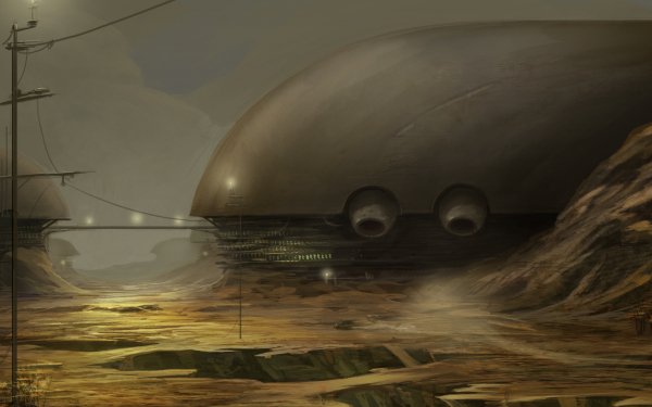 Sci Fi Building Wallpaper and Background Image | 1920x1068