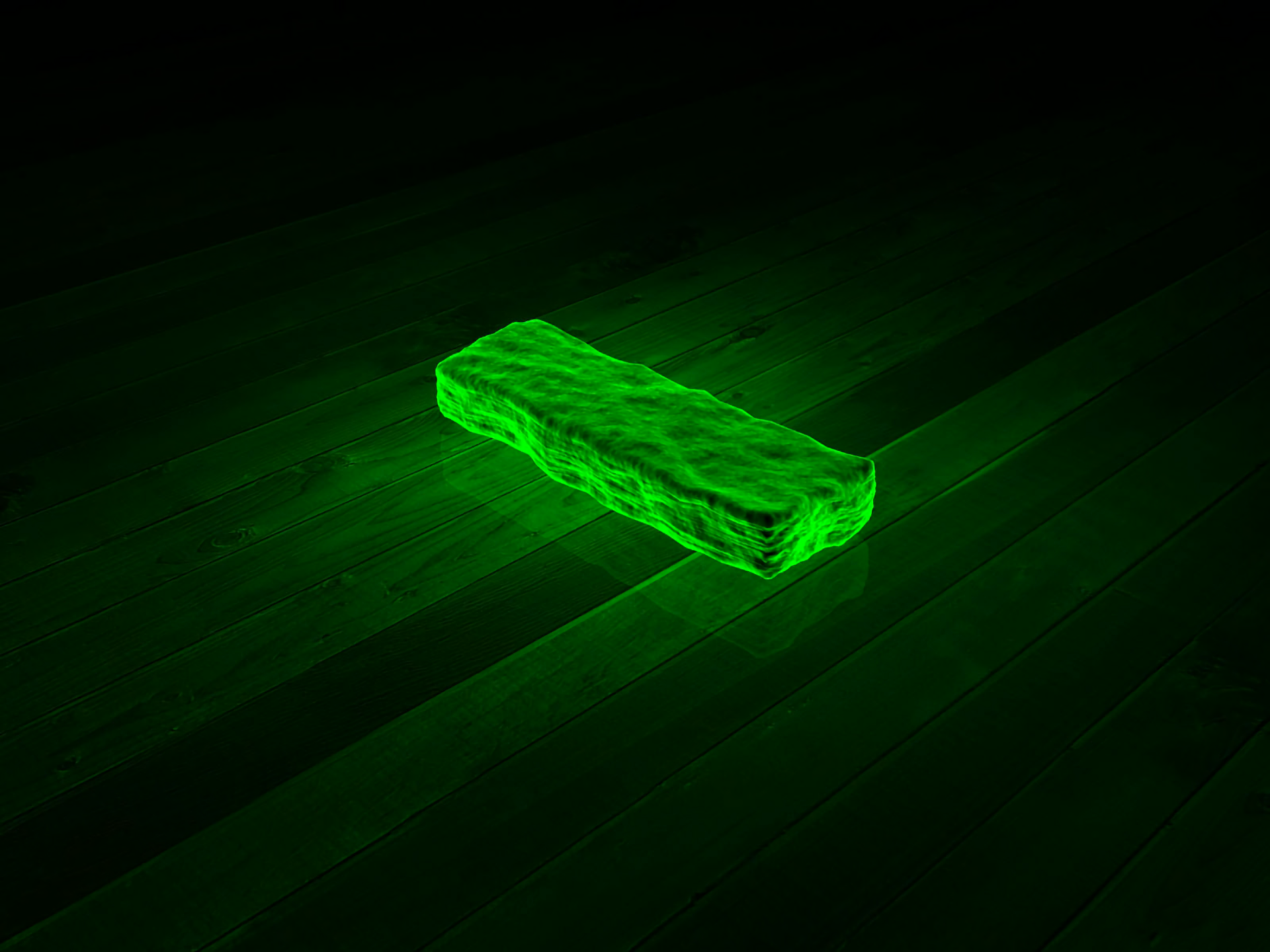 Vibrant Green Abstract HD Wallpaper