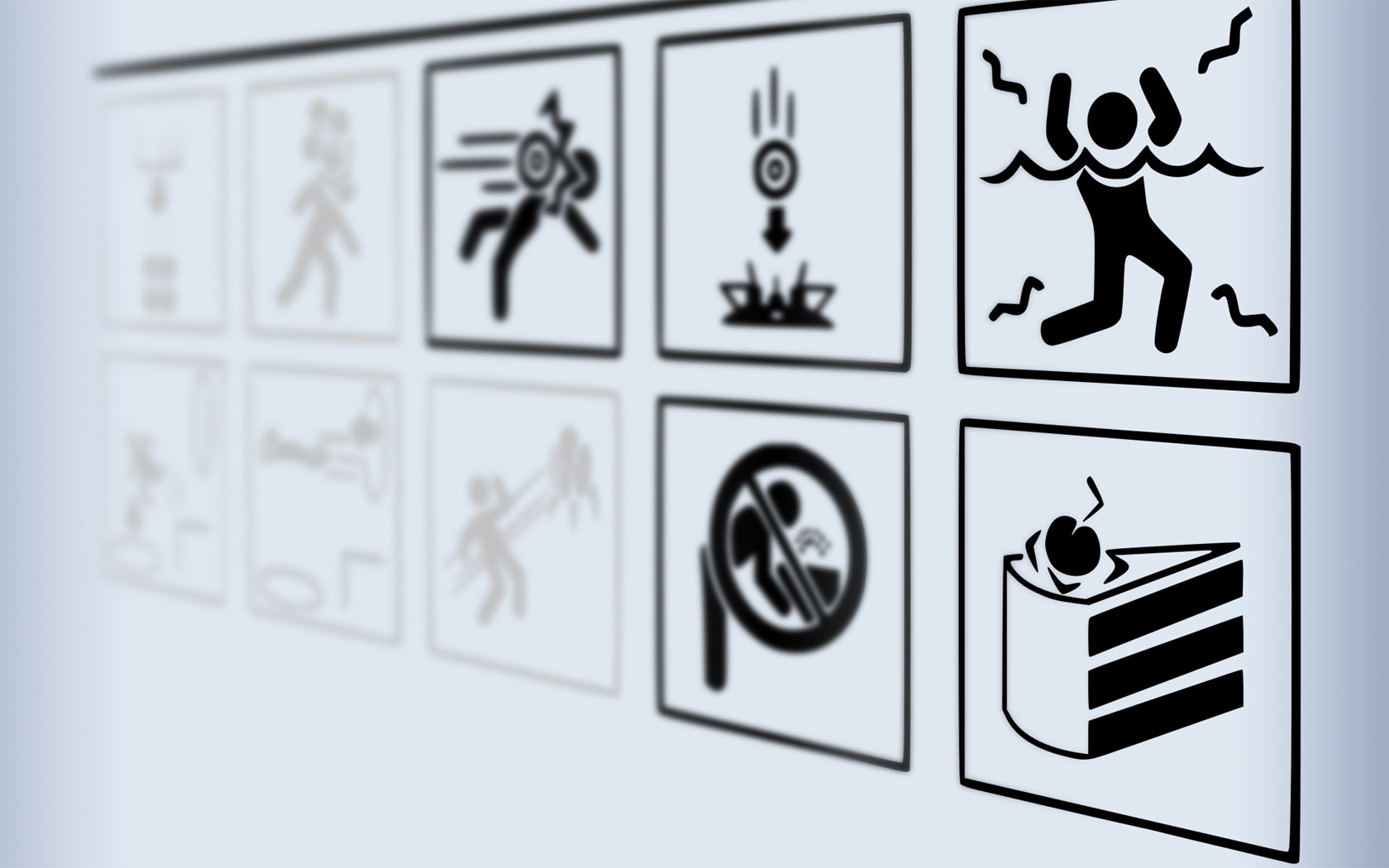 Download Cake Warning Portal (Video Game) Video Game Wallpaper