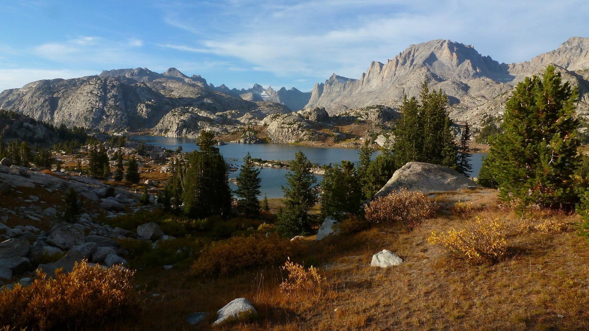 Alpine River HD Wallpaper - Mountain Serenity | 1920x1080 | Wallpaper Abyss