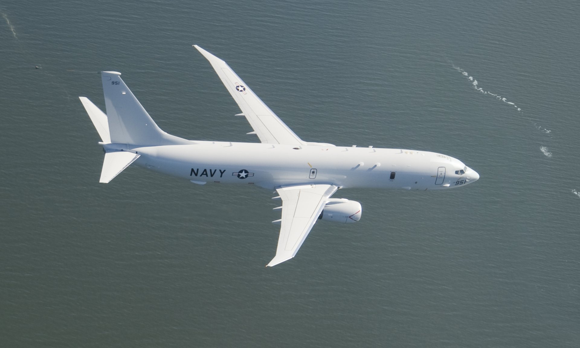 Boeing P-8 Poseidon Navy Surveillance – HD Military Wallpaper