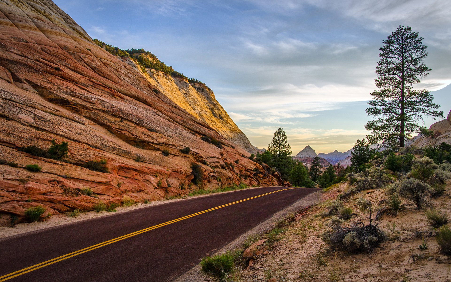 Download Man Made Road HD Wallpaper