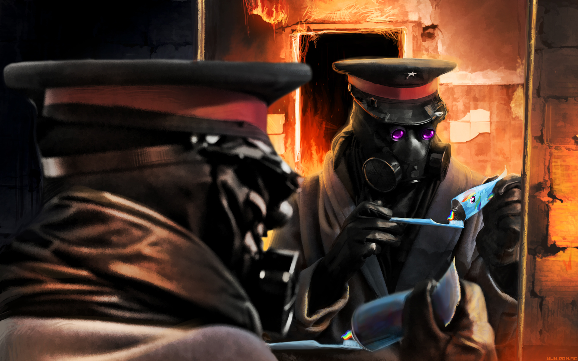 Download Comic Romantically Apocalyptic HD Wallpaper