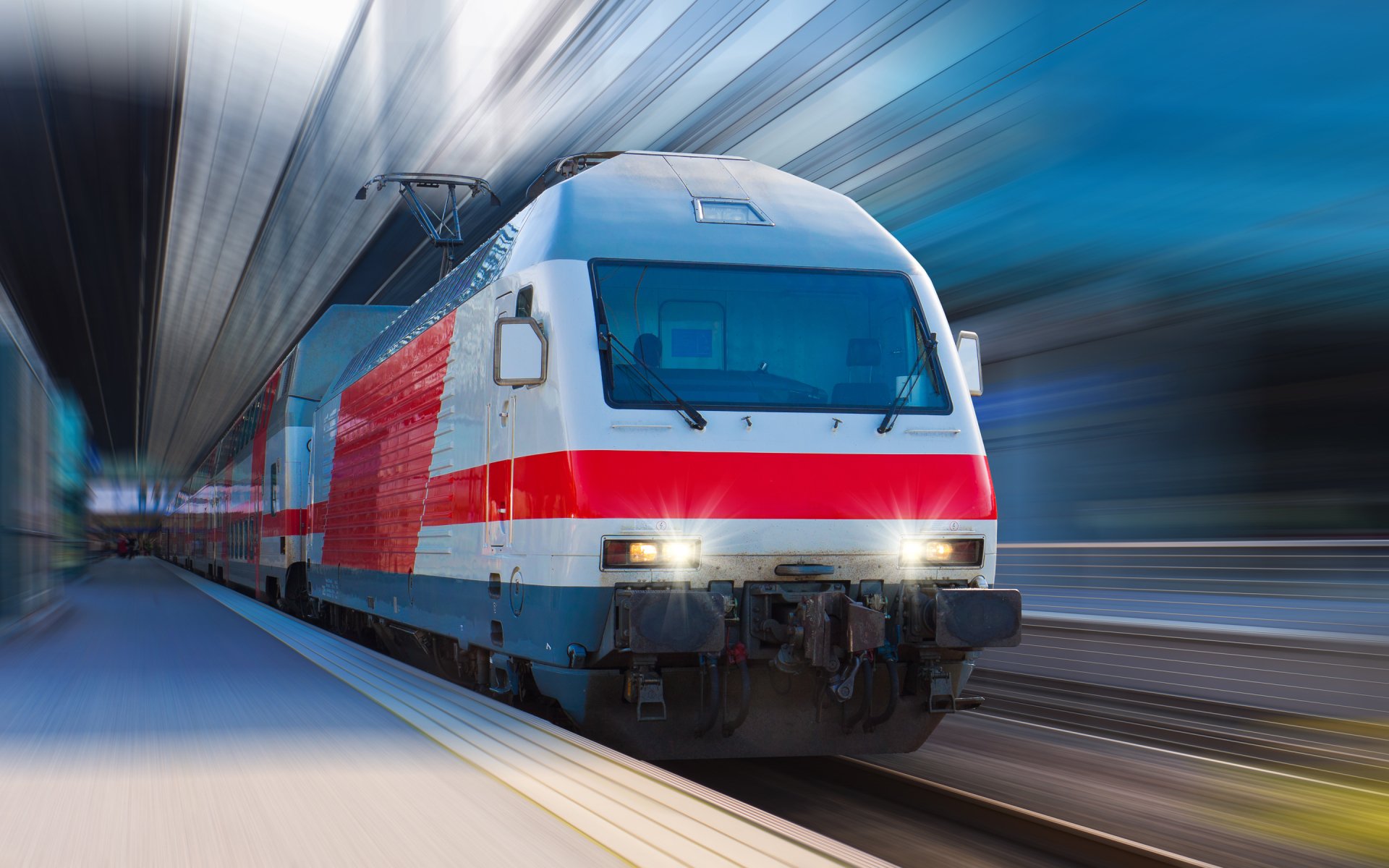 Download Vehicle Train HD Wallpaper