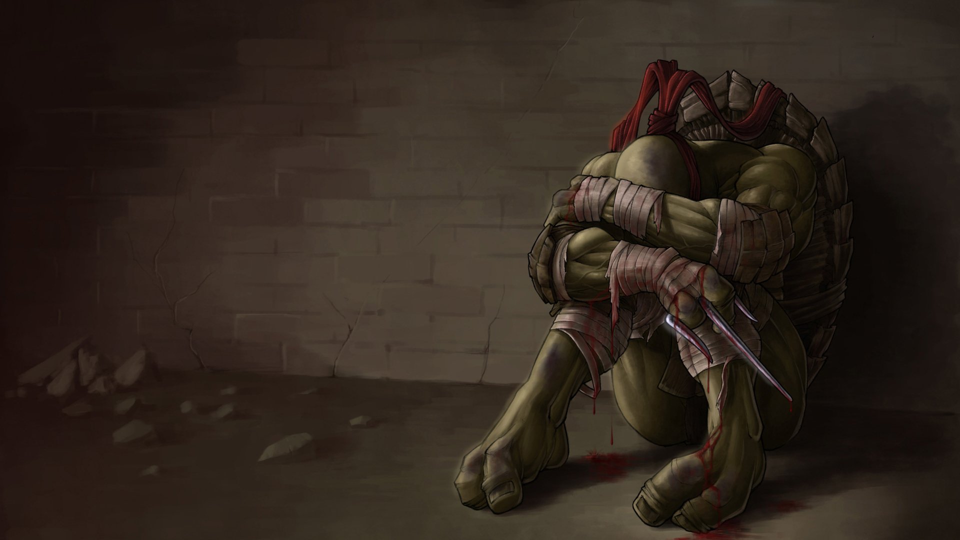 Raphael's Solitude - HD Wallpaper from Teenage Mutant Ninja Turtles