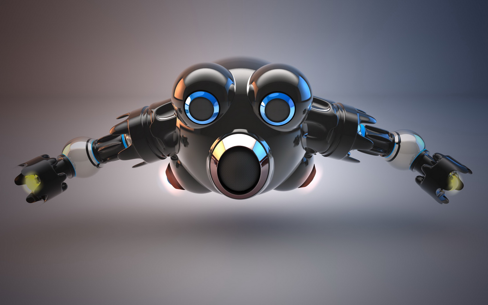 Wallpaper Robot Flight Mechanism Robotic Lightning Bugs Take Flight