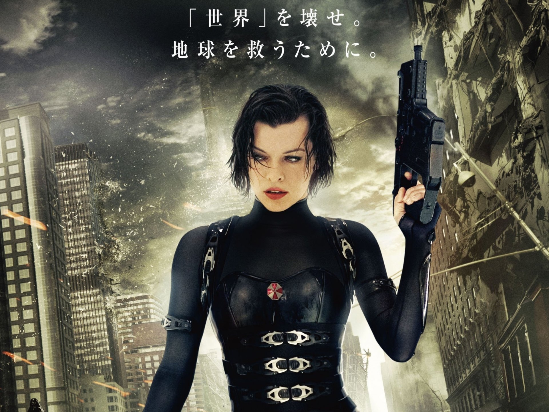 Milla Jovovich in Resident Evil: Retribution HD Wallpaper