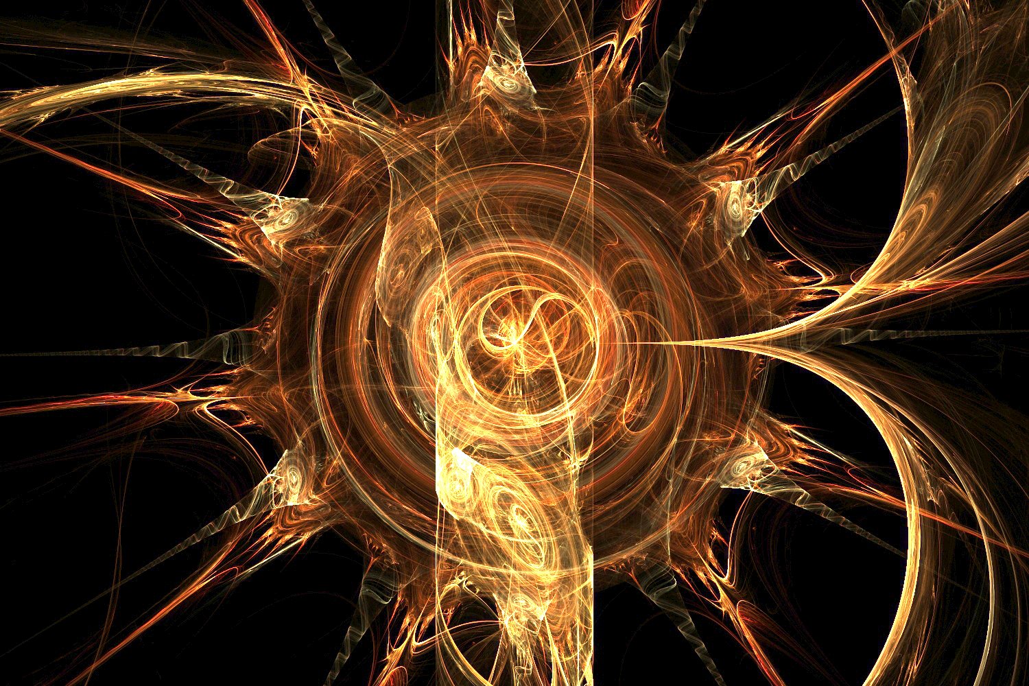 Wallpaper Name Abstract Sun