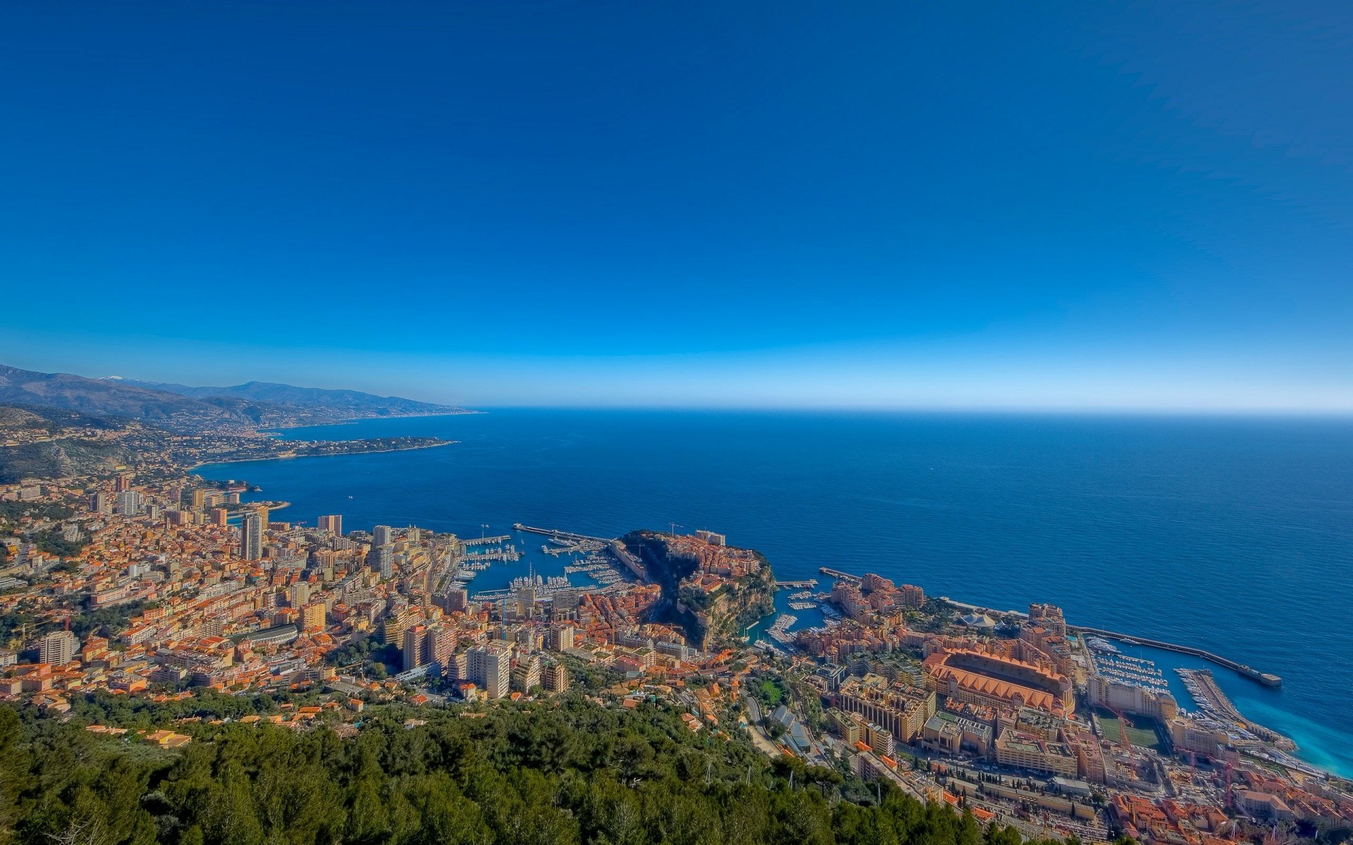Download Ocean City Landscape Man Made Monaco HD Wallpaper by Crevisio ...