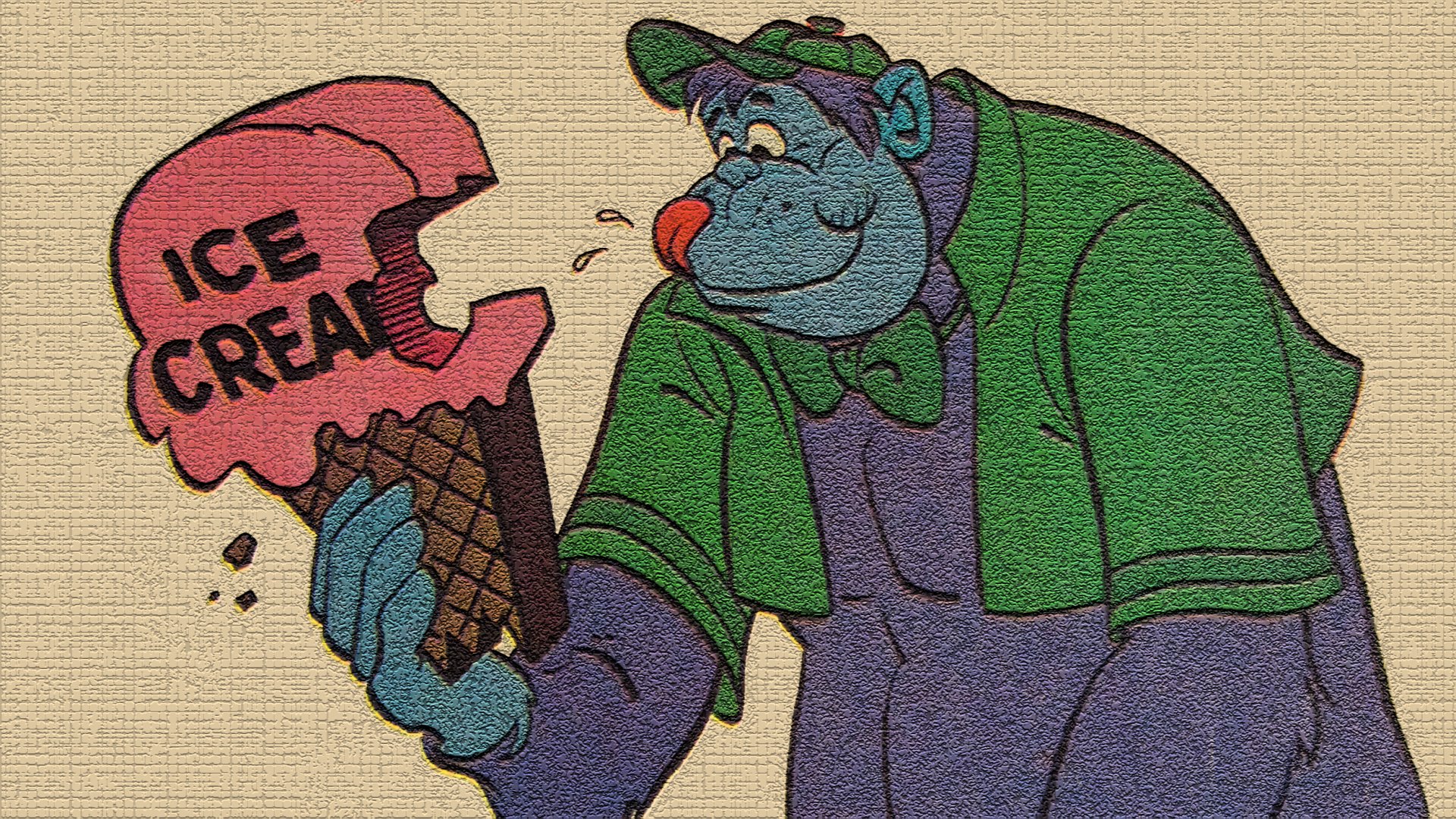 Download Comic The Great Grape Ape HD Wallpaper