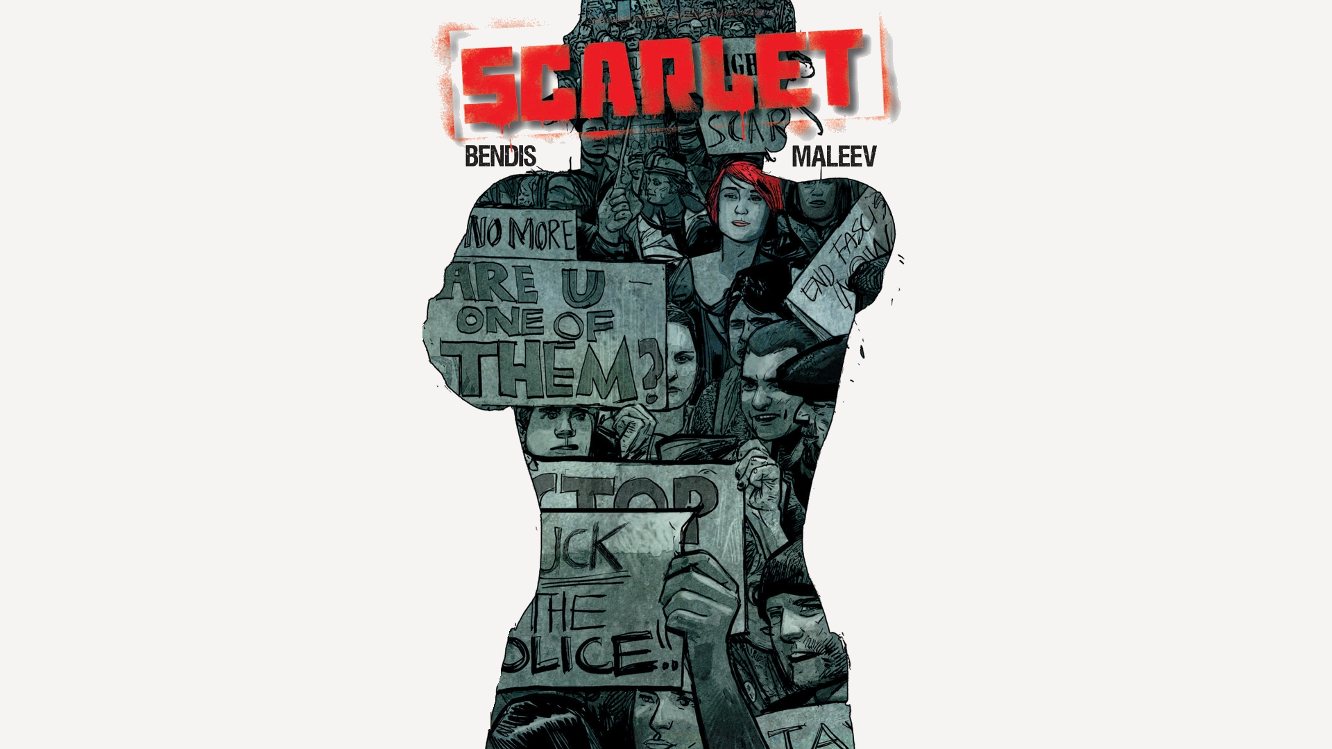 Download Comic Scarlet HD Wallpaper