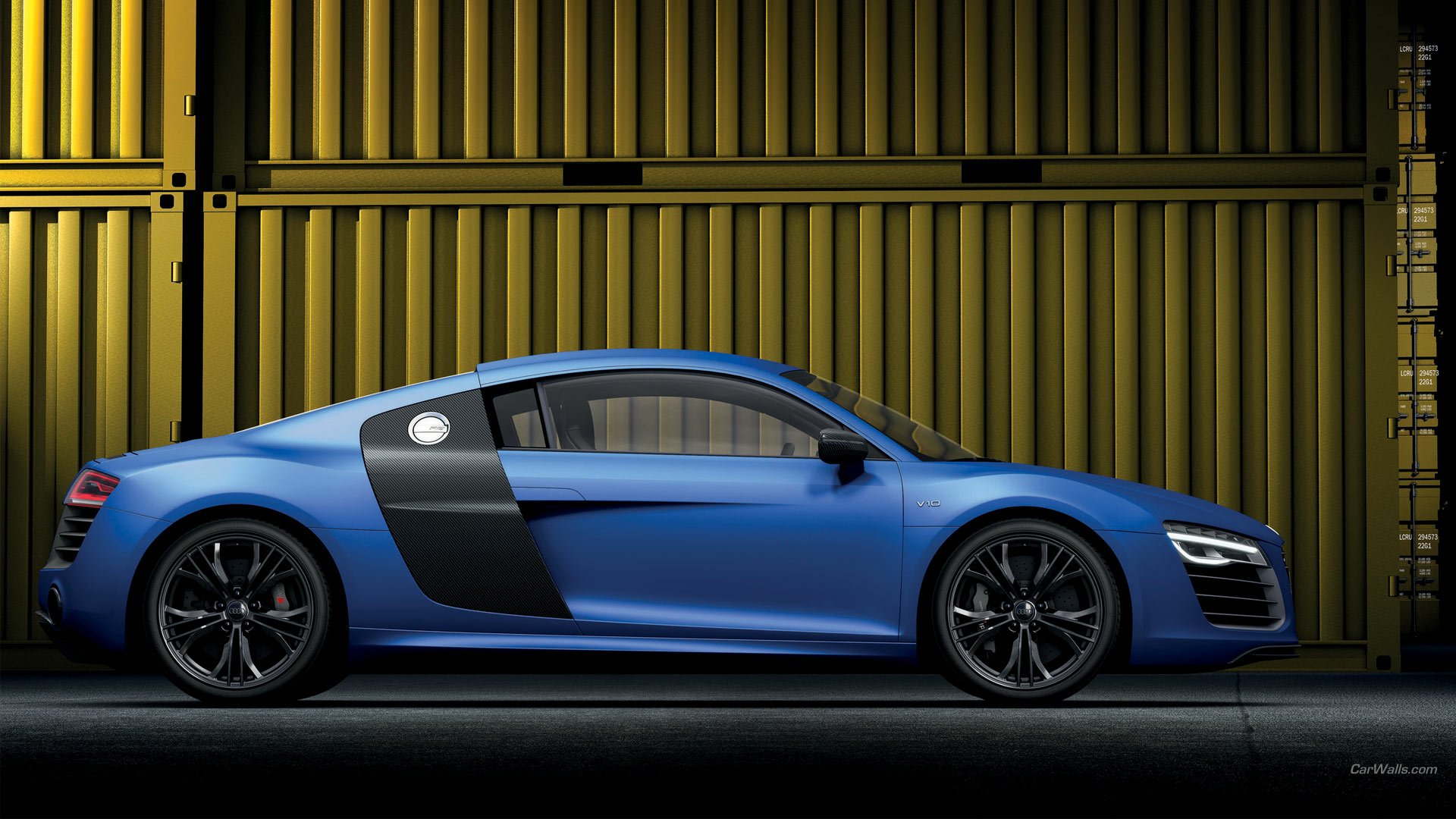 Download Car Supercar Audi Audi R8 Vehicle Audi R8 V10 HD Wallpaper