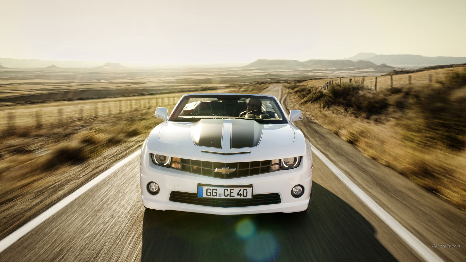 Download Vehicle Chevrolet Camaro Convertible HD Wallpaper