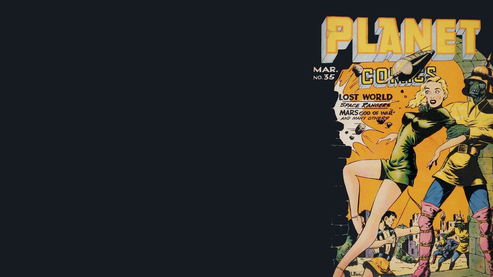 Comics Planet Comics HD Wallpaper