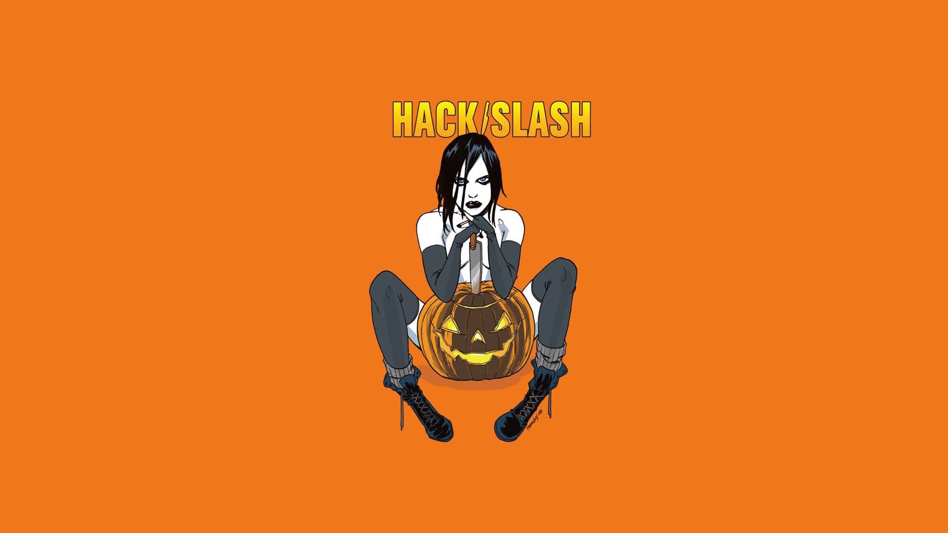 Hack/Slash HD Wallpaper