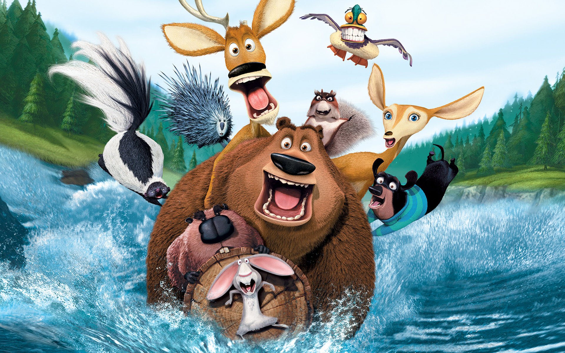 Open Season 2006 HD Wallpaper – Wild Adventure Splash