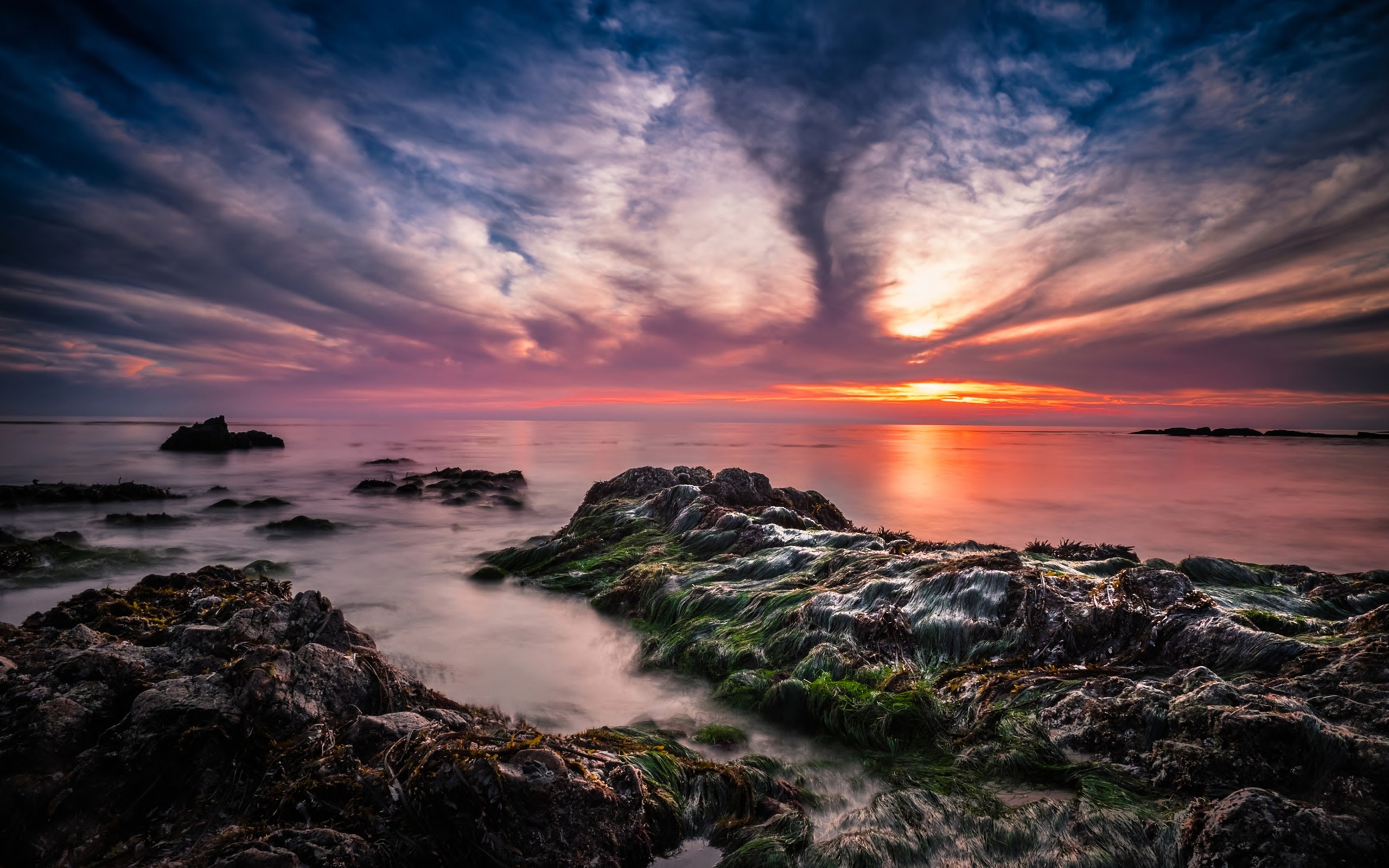 Download Nature Sunset HD Wallpaper