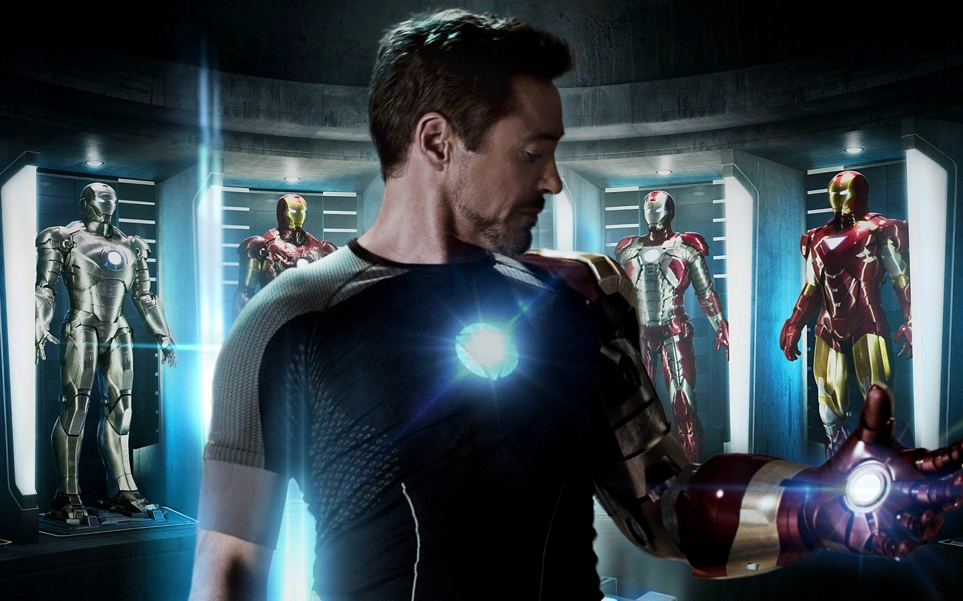 Iron Man HD Wallpaper: The Armored Avenger in Action