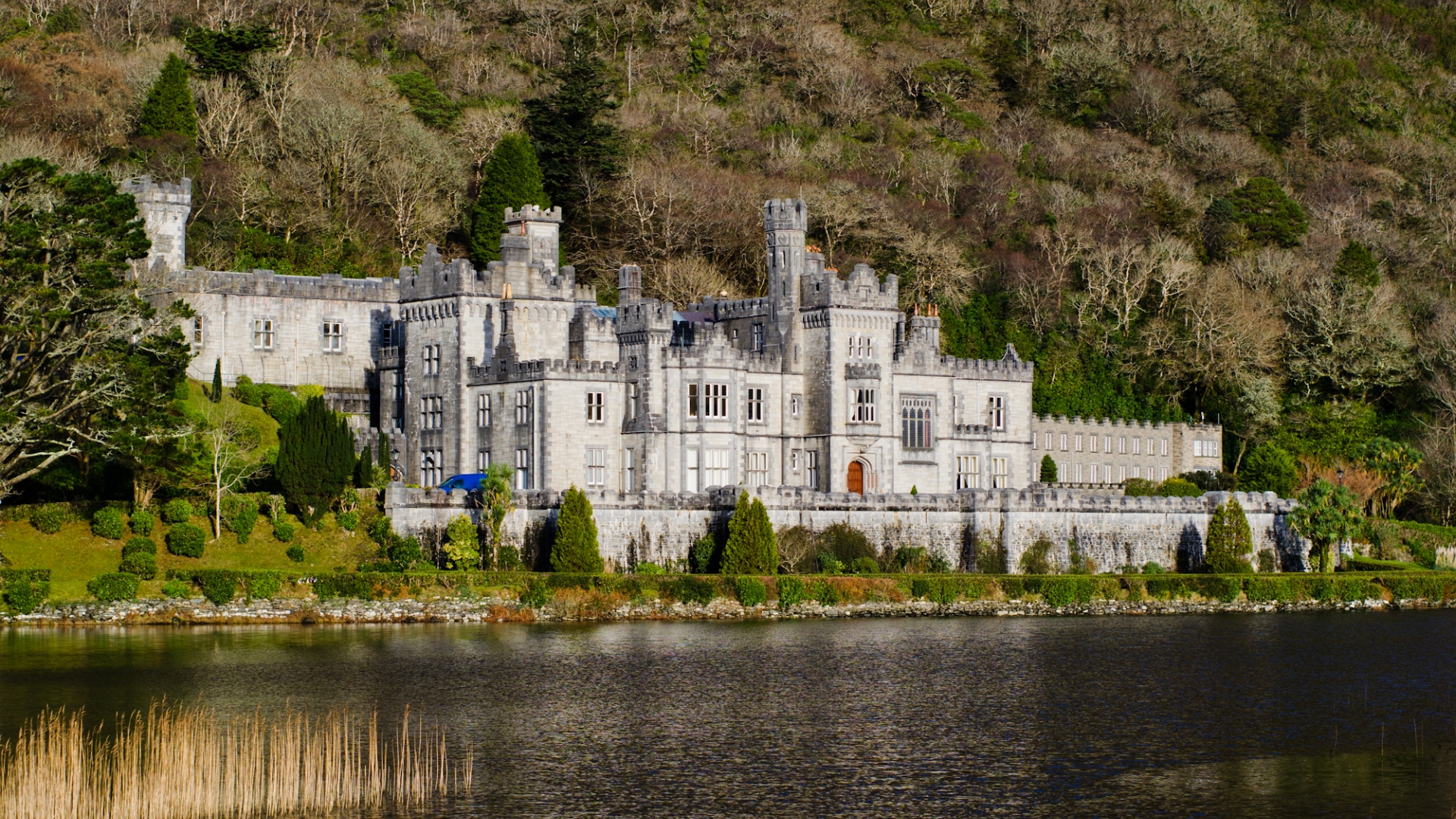 Download Religious Kylemore Abbey HD Wallpaper